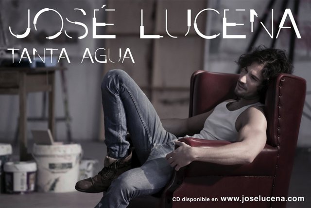 El cantante Jose Lucena presenta este sábado su primer disco 'Tanta agua'