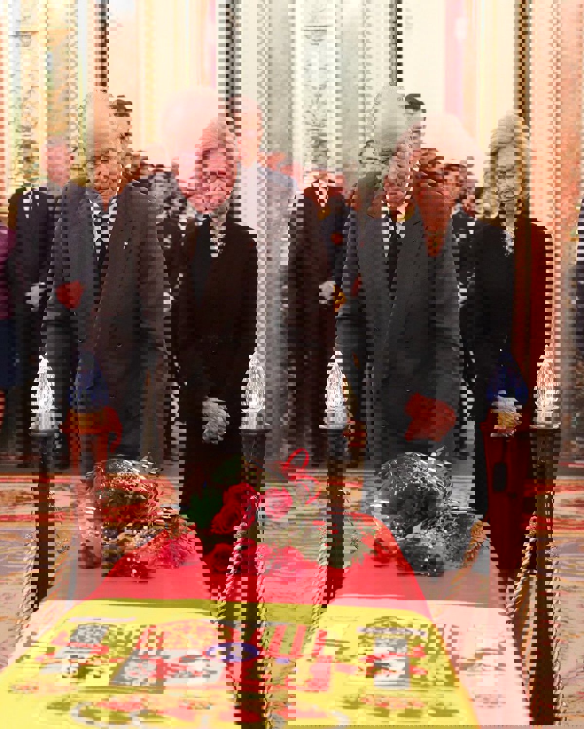 La vida del rey en imágenes