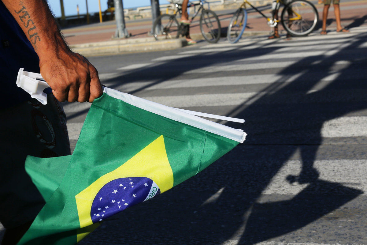 Los brasileños se preparan para su primer partido del Mundial