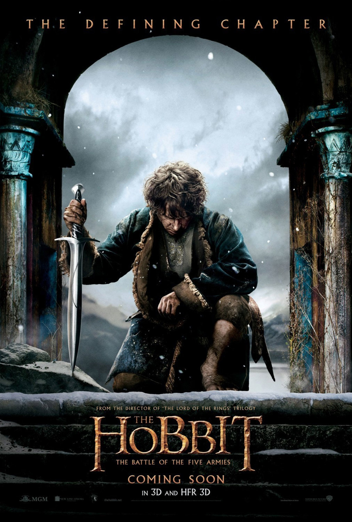 Nuevo cartel de El Hobbit: La batalla de los cinco ejércitos