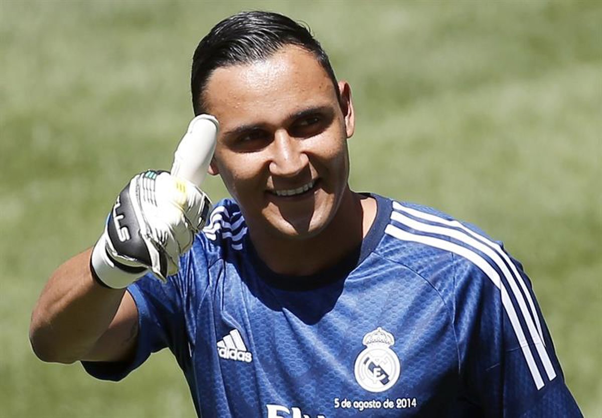 Imágenes De La Presentación De Keylor Navas Como Jugador Del Real Madrid