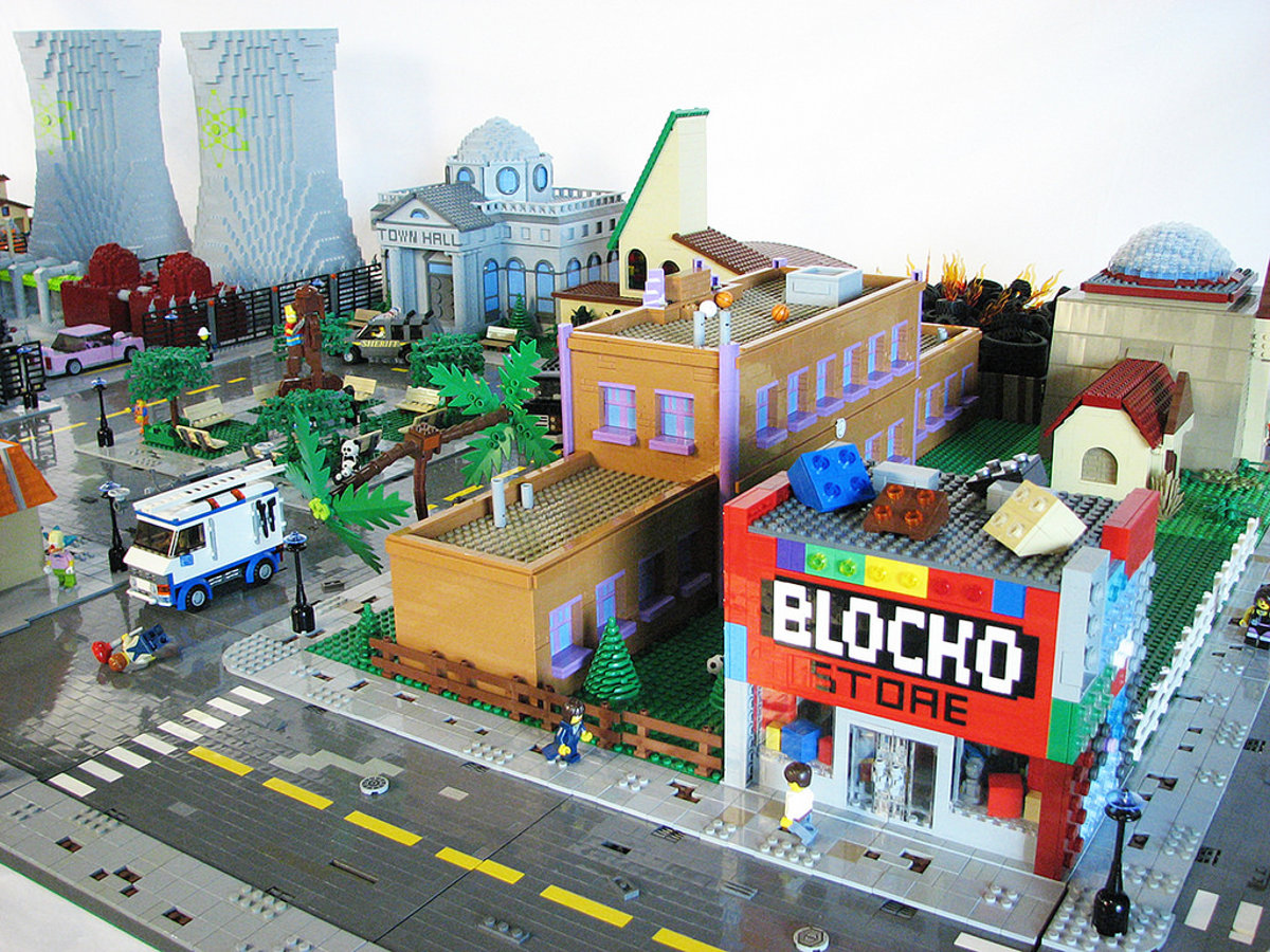 Springfield en versión LEGO
