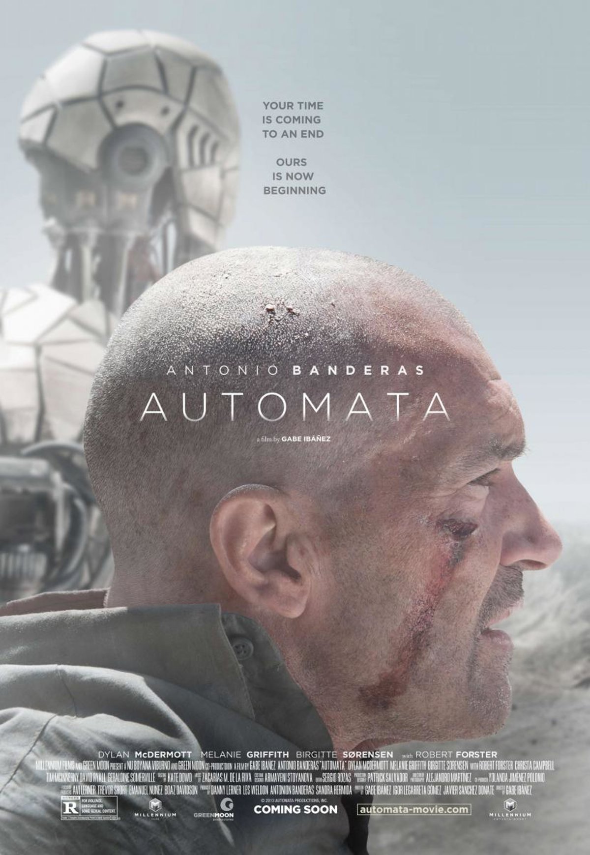 Antonio Banderas protagoniza los nuevos pósters de 'Autómata' Antonio Banderas protagoniza los nuevos pósters de 'Autómata'