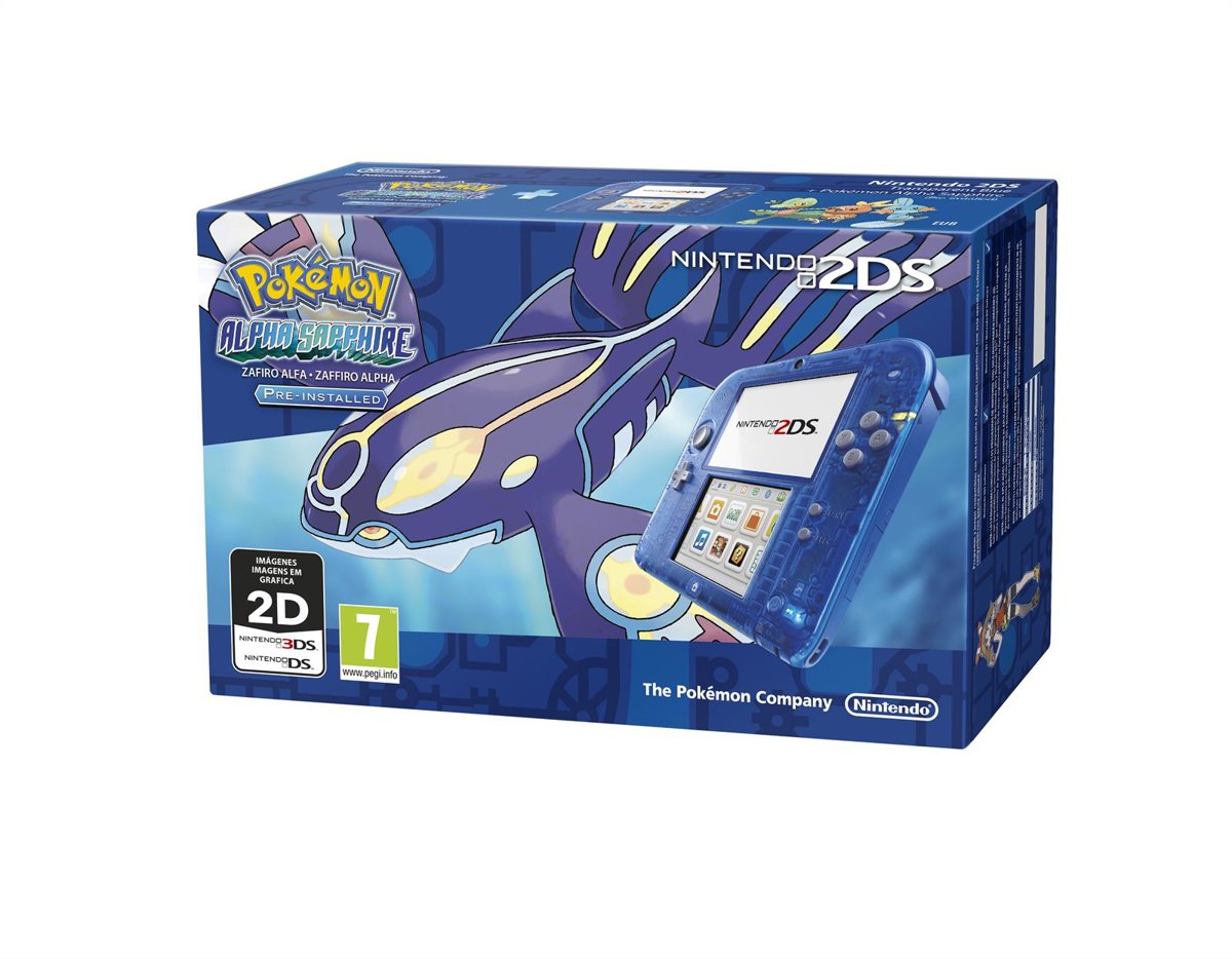 Nintendo anuncia Nintendo 2DS Transparente en color rojo y azul