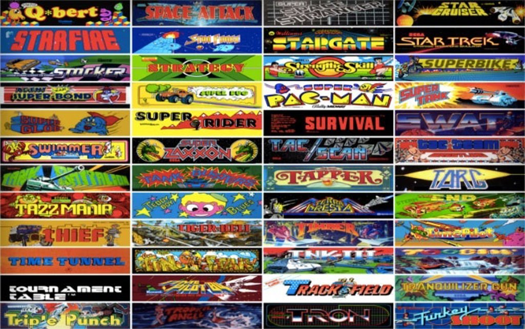 900 Cl sicos Arcade Como Pac Man O Street Fighter Emulados En