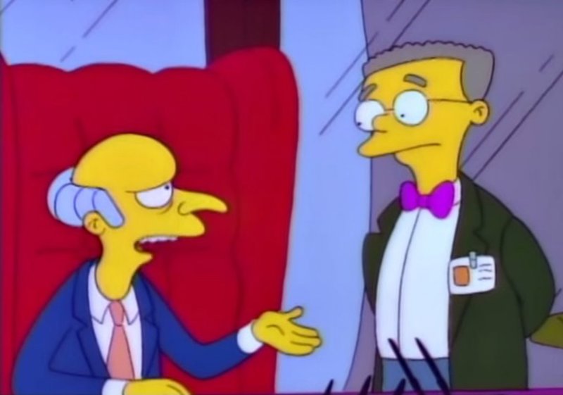 ¿Por qué el Sr.Smithers de 'Los Simpsons' fue originalmente negro?