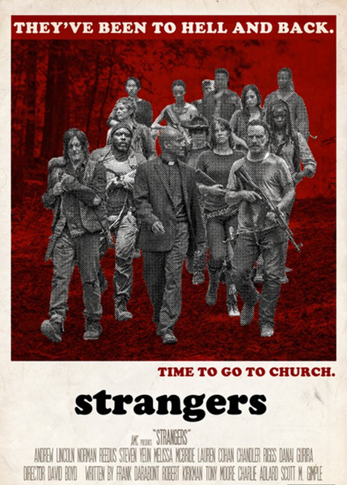 The Walking Dead: Posters retro de todos los episodios de la 5ª temporada