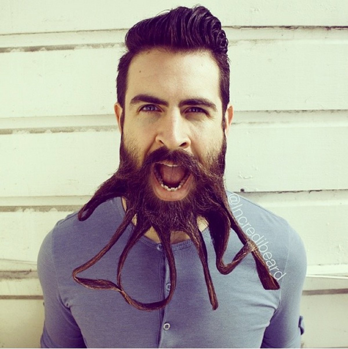 Mr. Incredibeard: 10 ideas de barbas hipster para esta Navidad