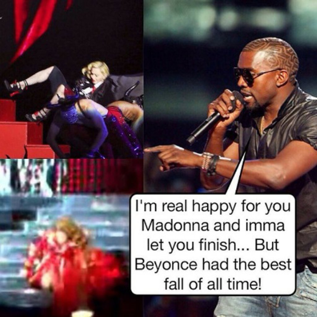 Los mejores memes de la caída de Madonna en los Brit Awards