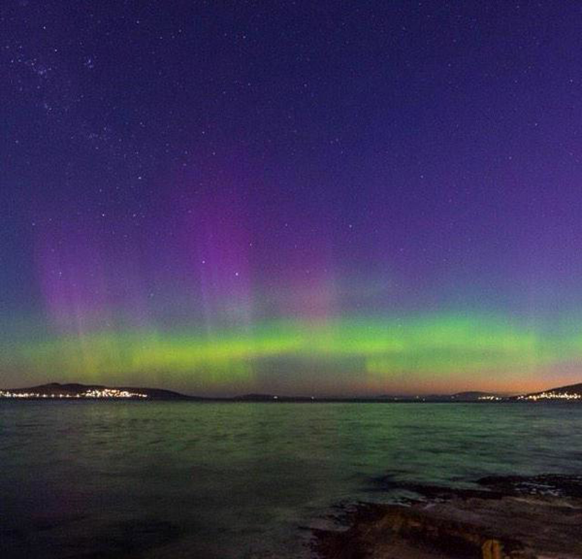 Dos tormentas solares iluminan el cielo con auroras boreales