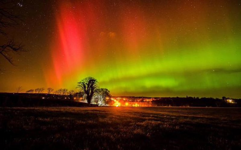 Dos tormentas solares iluminan el cielo con auroras boreales