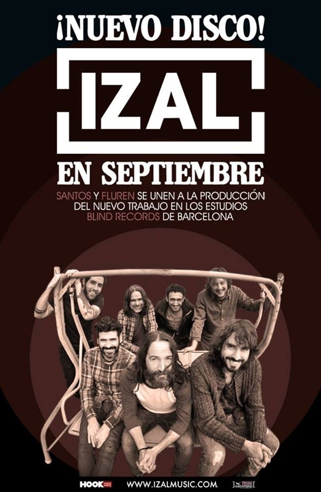 Izal publicará nuevo disco en septiembre