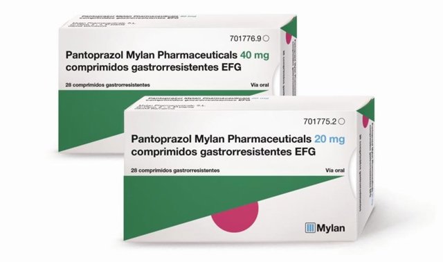 Mylan lanza pantoprazol 20 mg y 40 mg