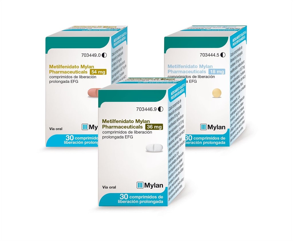 Mylan lanza 'Metilfenidato' para el tratamiento del TDAH