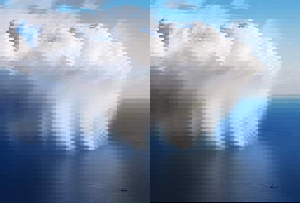 8 increíbles fotografías de tormentas vistas desde un avión