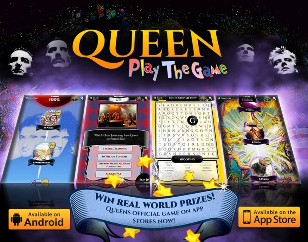 Queen lanza su propia app para smartphones y tablets