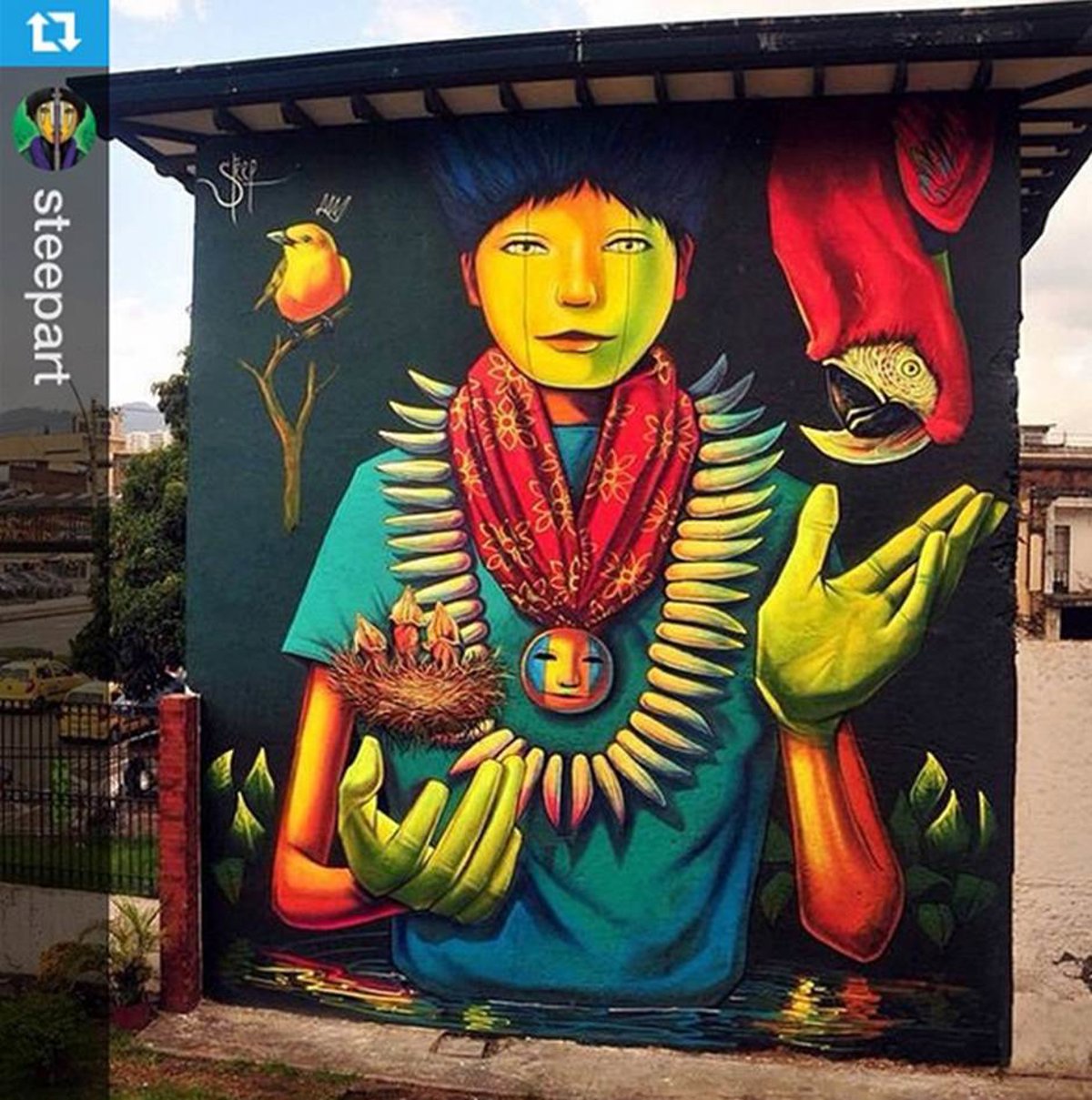 Las calles de Cali se convierten en salas de arte