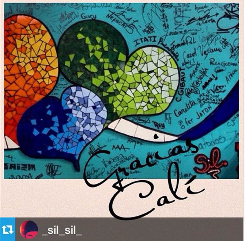 Las calles de Cali se convierten en salas de arte