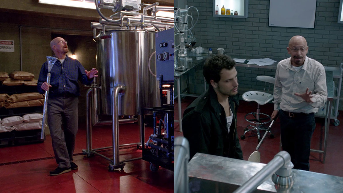 Breaking Bad vs. Metástasis :Más de 60 escenas comparadas