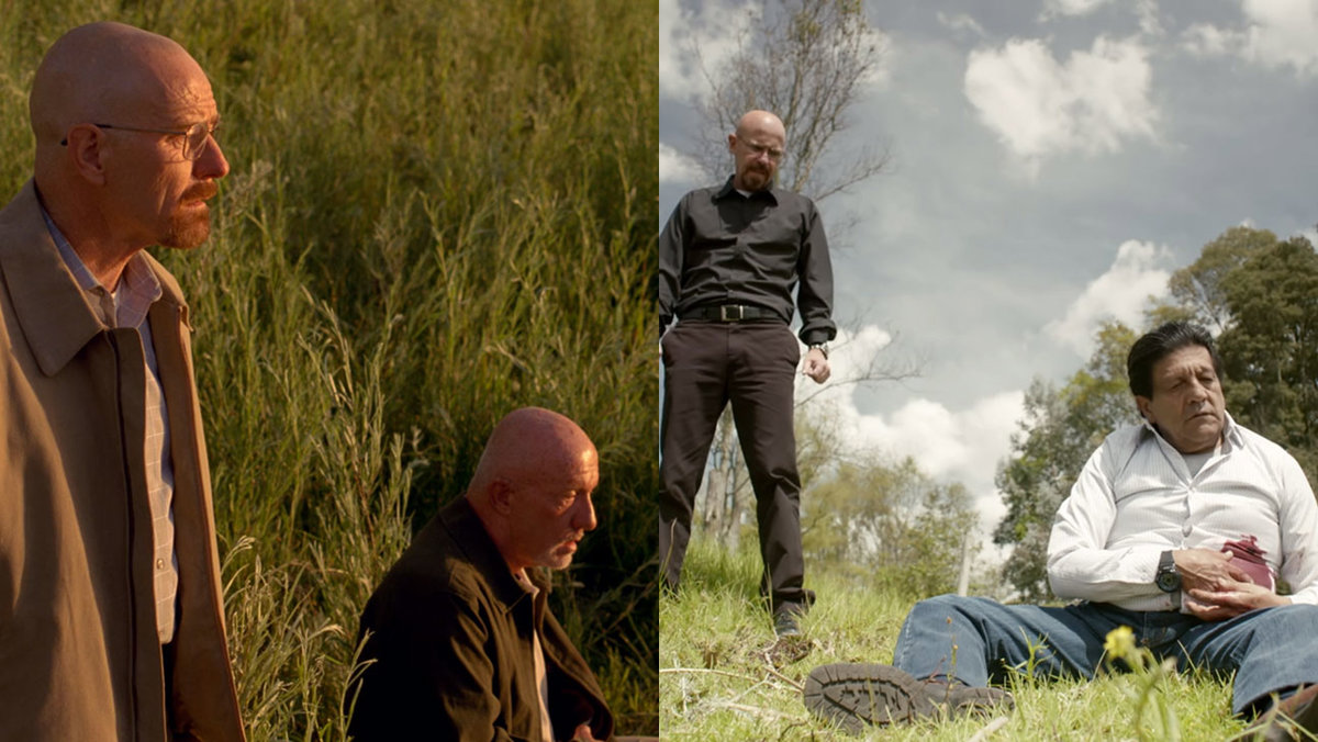 Breaking Bad vs. Metástasis :Más de 60 escenas comparadas