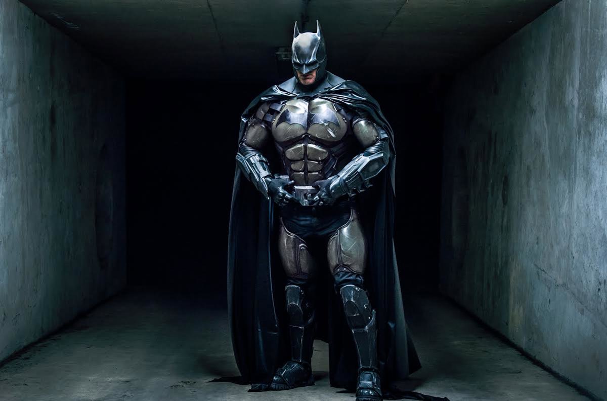 Este crack eleva el 'cosplay' de Batman a la categoría de arte