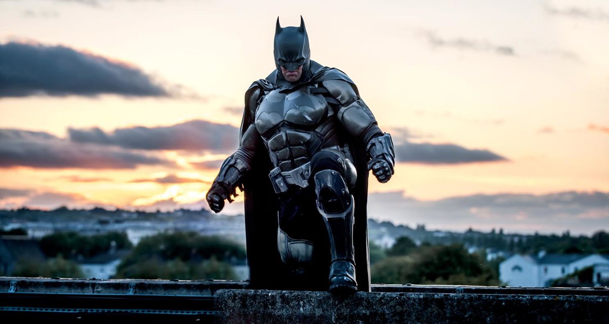 Este crack eleva el 'cosplay' de Batman a la categoría de arte