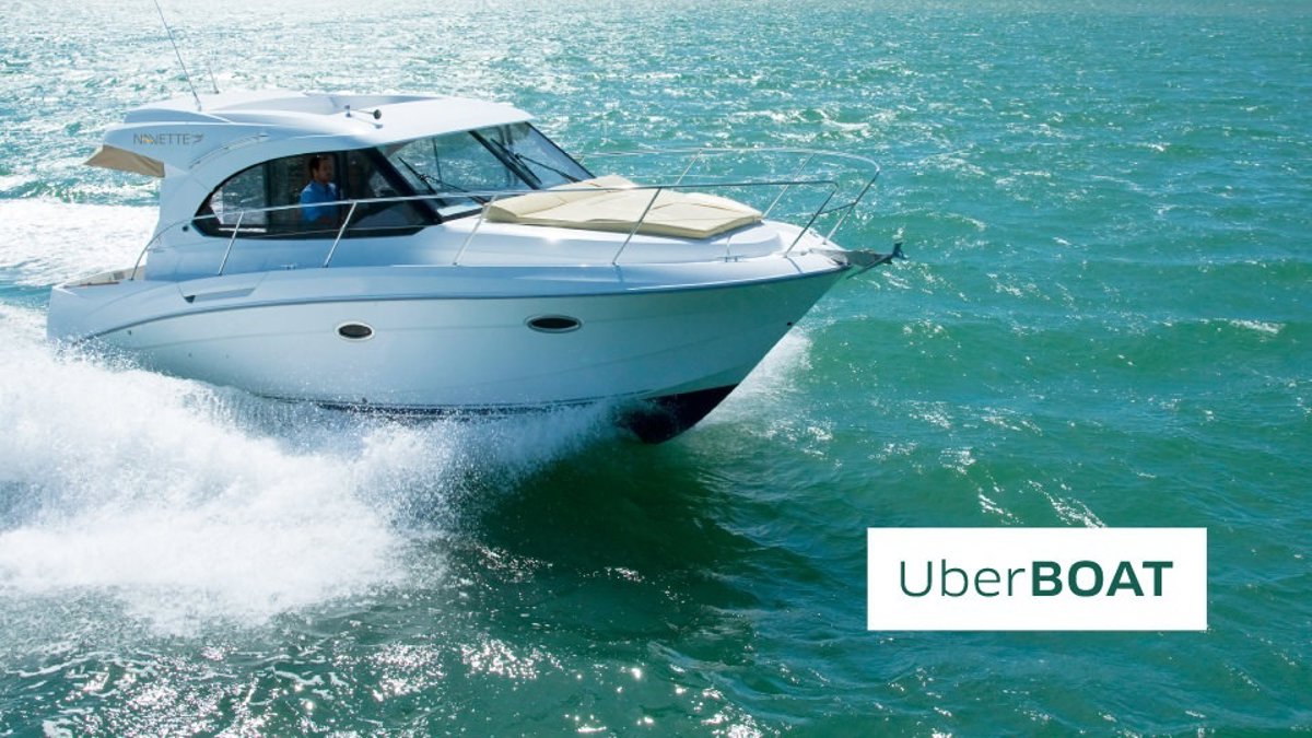 Uber lanza su servicio UberBOAT, para realizar viajes en barco