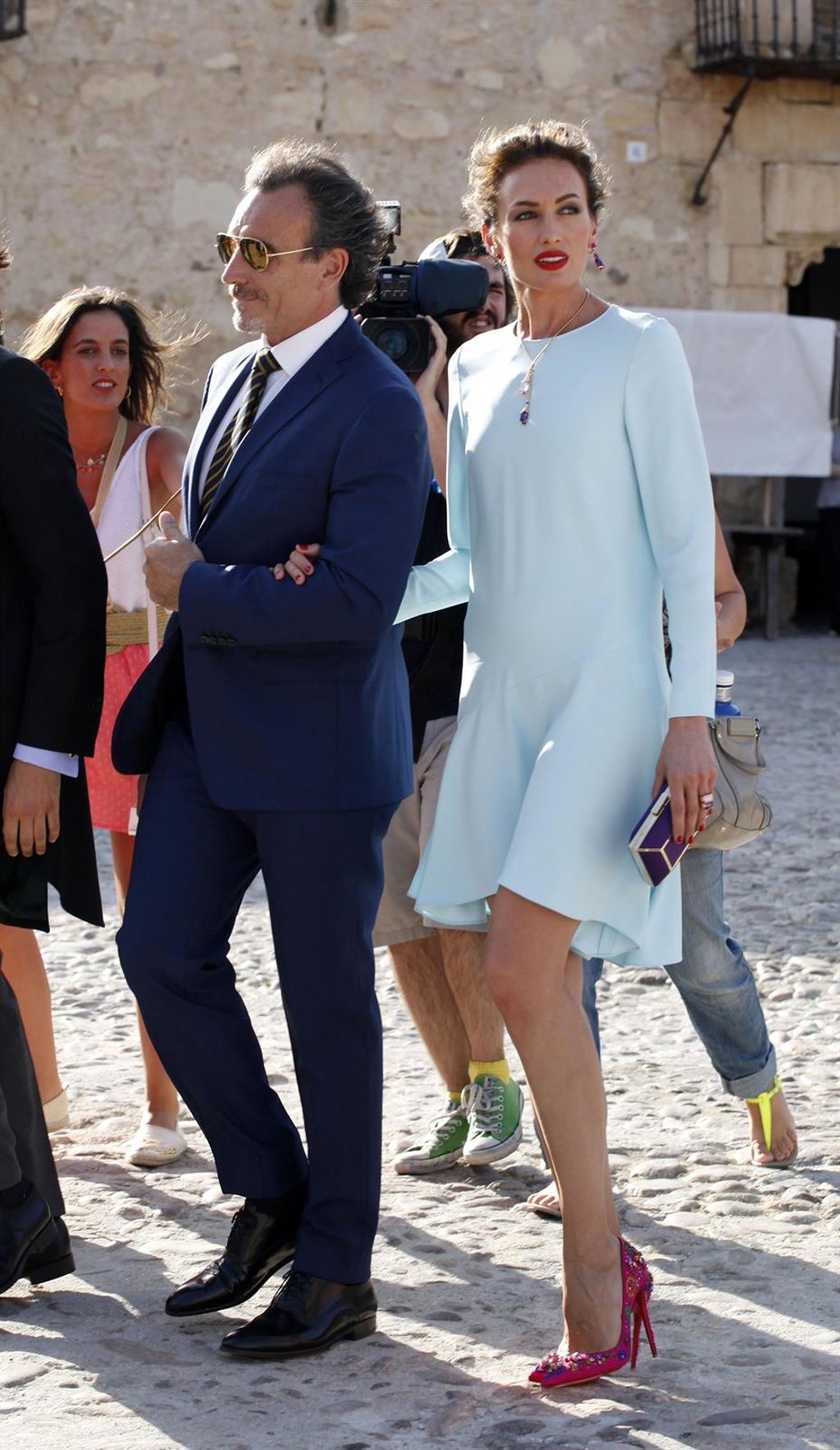 Nieves Álvarez protagonizó la anécdota de la boda de María Torretta