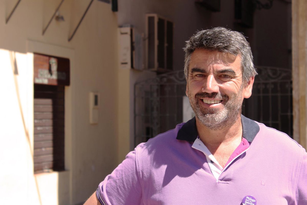 Francisco Guzmán, elegido nuevo coordinador de IU en la ciudad de Málaga