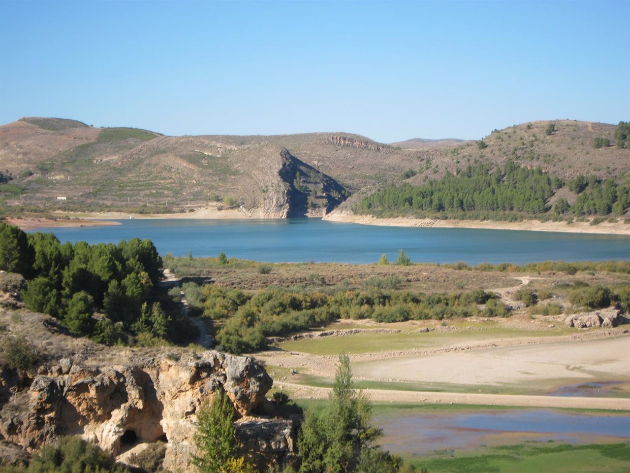 Los embalses del Ebro, al 59,9% de su capacidad