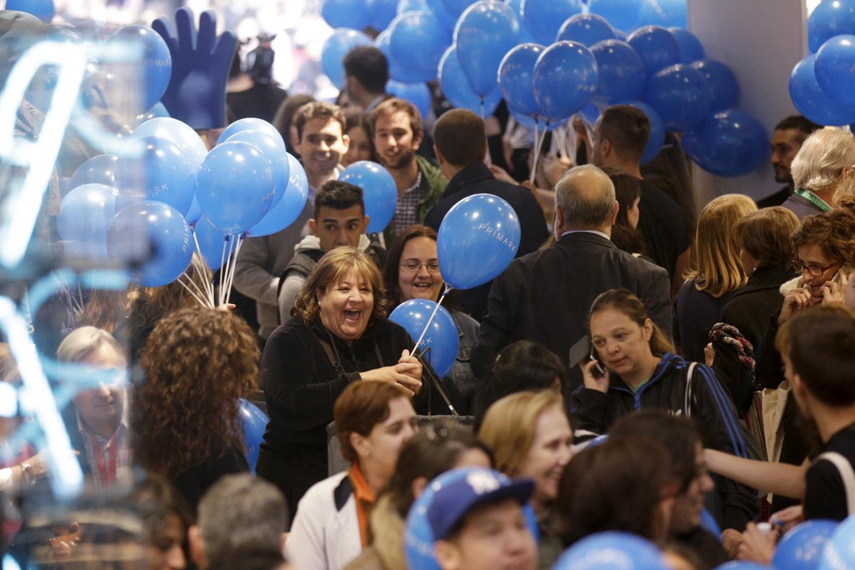 La apertura de la nueva tienda de Primark en Gran Vía, 32 (Madrid)