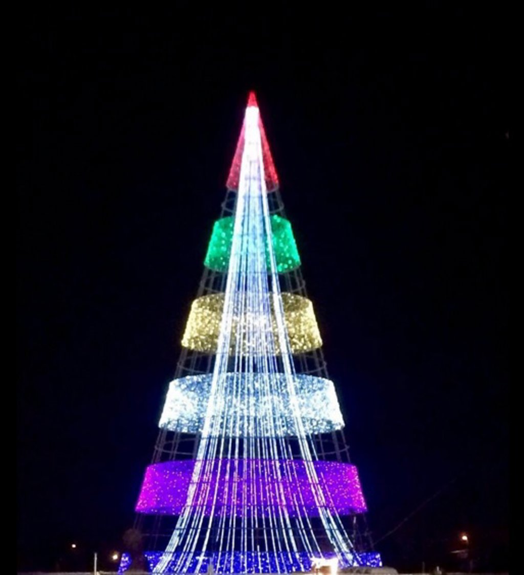 Los árboles navideños más espectaculares de Latinoamérica y EEUU
