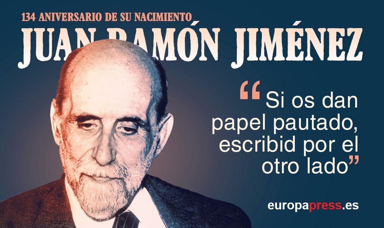 134 años del nacimiento de Juan Ramón Jiménez: Sus 10 citas más célebres