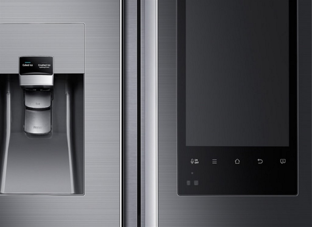 El frigorífico de Samsung con una gigantesca tablet Android en la puerta