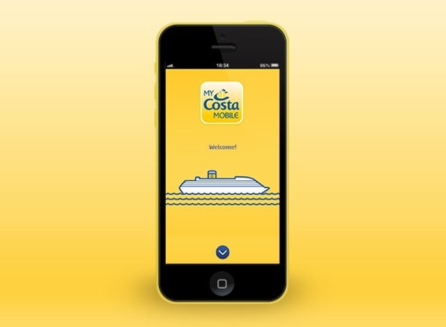 Costa Cruceros, la primera naviera en ofrecer una aplicación móvil