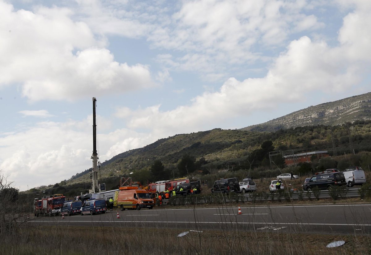 Un accidente de autocar causa 13 muertos en Tarragona