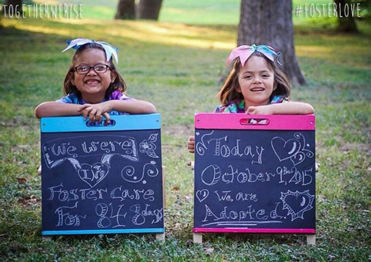 20 conmovedoras fotografías de niños que acaban de ser adoptados