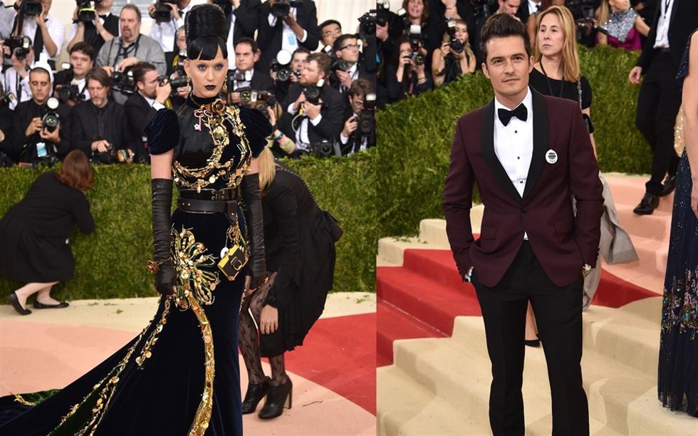 Orlando Bloom Y Katy Perry Juntos Pero No Revueltos En La Gala Met Orlando Bloom Y Katy Perry Juntos Pero No Revueltos En La Gala Met