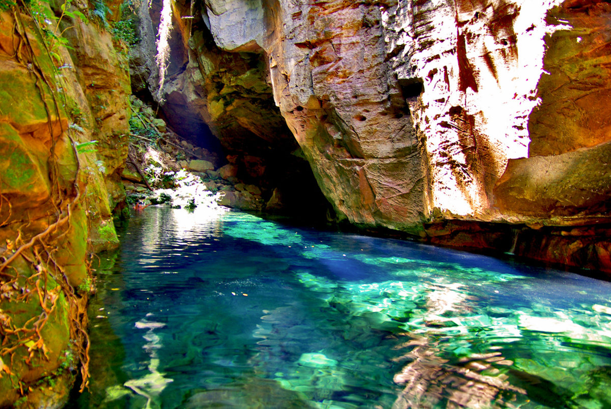 El Pozo Encantado en Chapada Diamantina: una piscina natural escondida ...