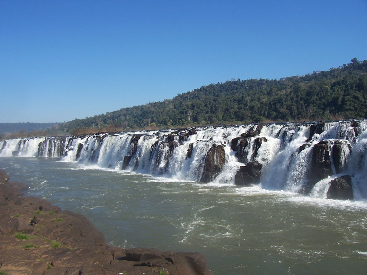 Los saltos de Moconá: unas particulares cataratas longitudinales en ...