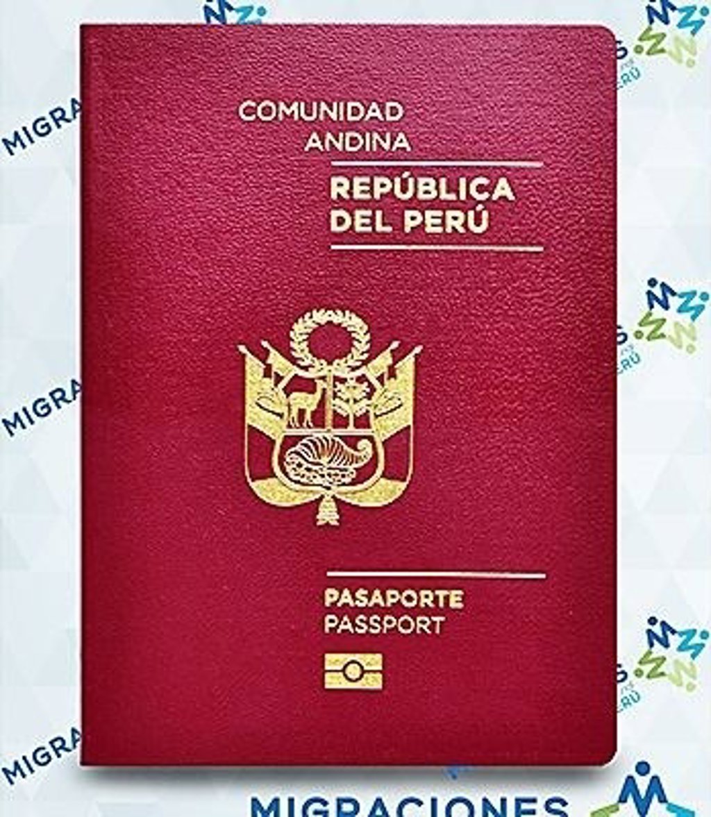El nuevo pasaporte de Perú es elegido 'Documento de Identidad Regional ...
