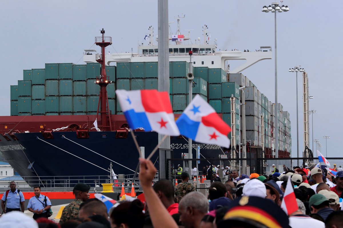 En Imágenes La Inauguración Del Nuevo Canal De Panamá