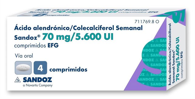 Sandoz (Novartis) lanza Ácido alendrónico/Colecalciferol EFG para la ...