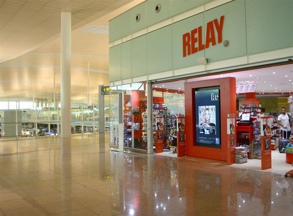 Relay renueva su tienda en la T1 del Aeropuerto de Barcelona