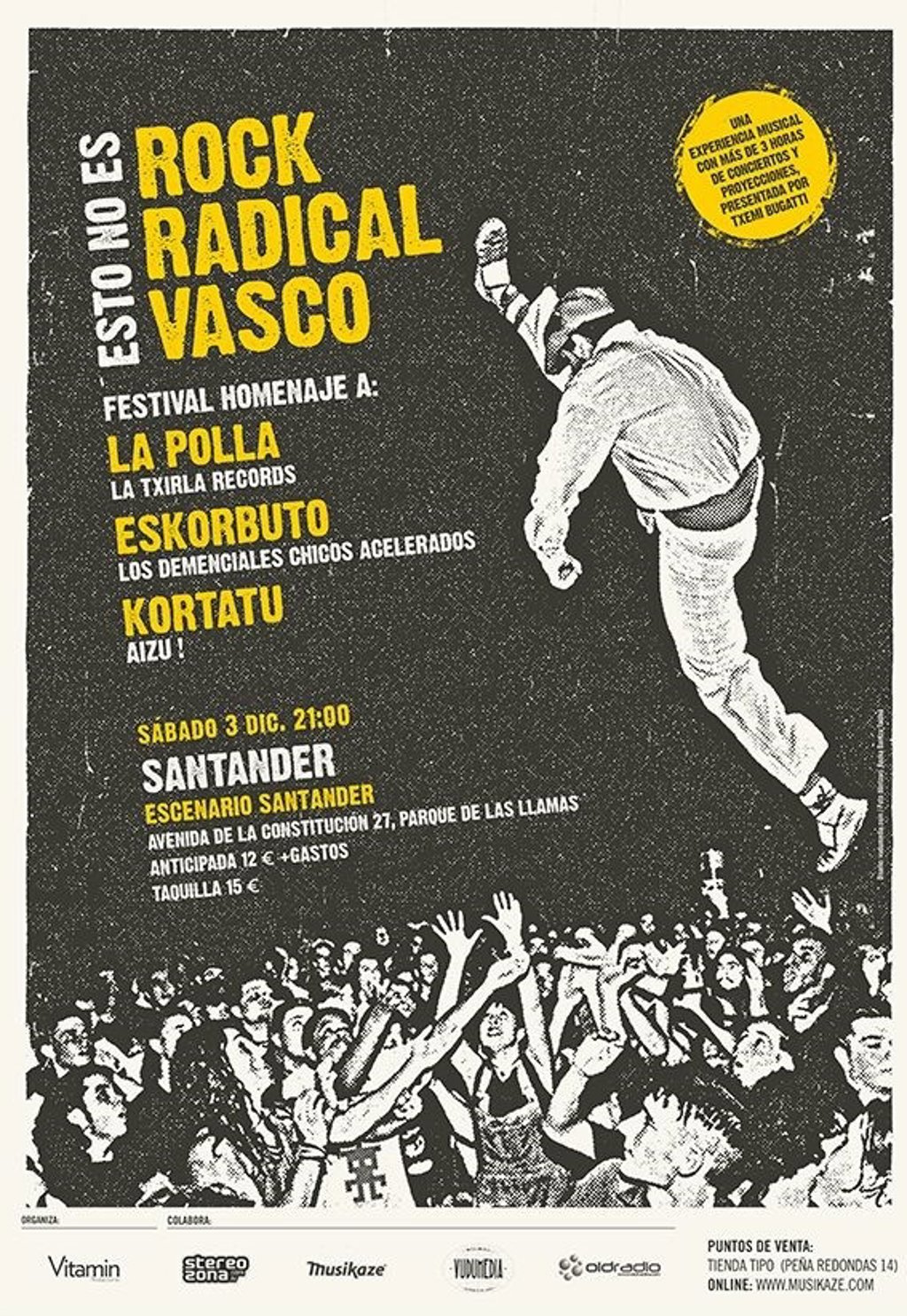 C's critica un festival homenaje a tres bandas vascas de rock con ...