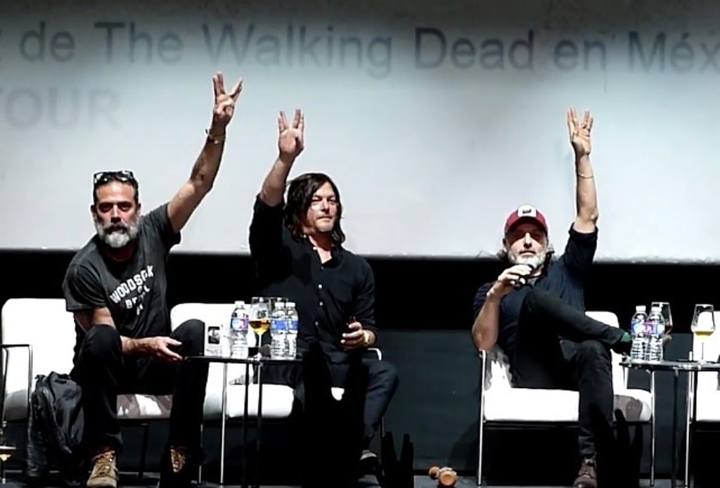 The Walking Dead: ¿Filtraron Rick, Negan y Daryl la marcha de una de ...