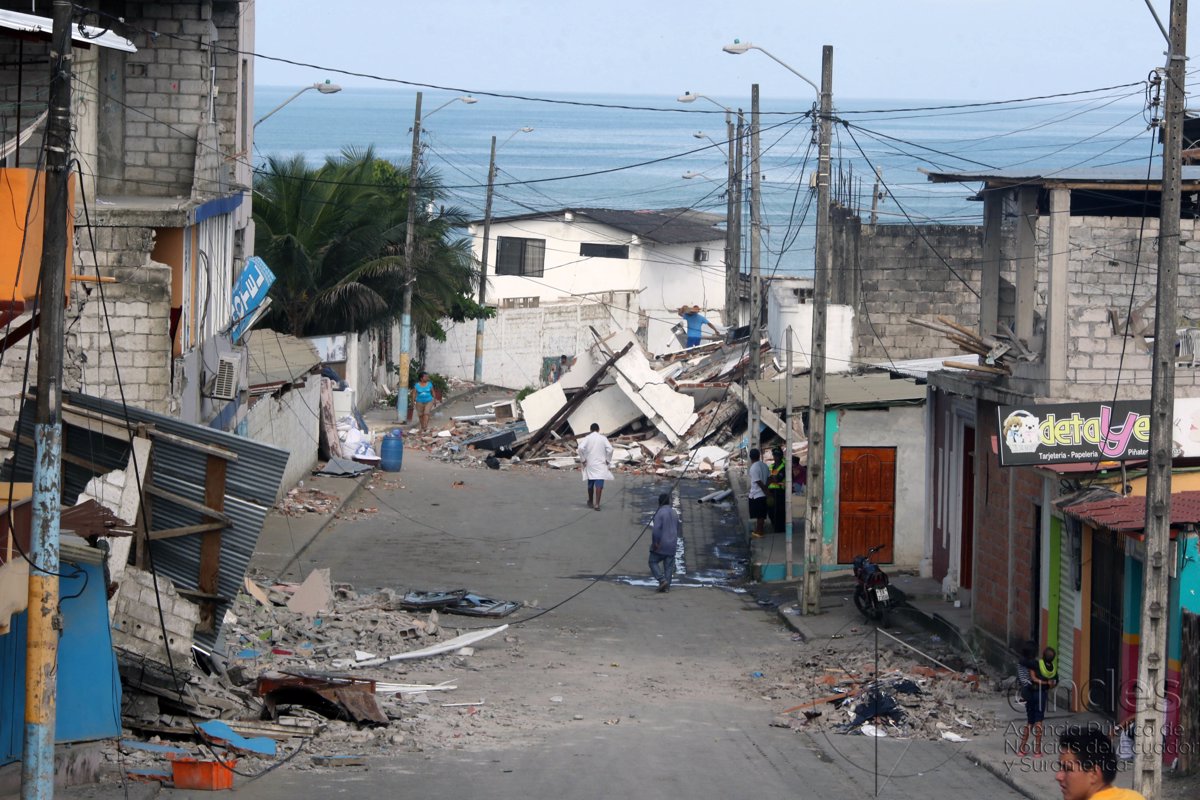 Un Año Del Peor Terremoto De Ecuador Una Catástrofe Que Dejó Más De