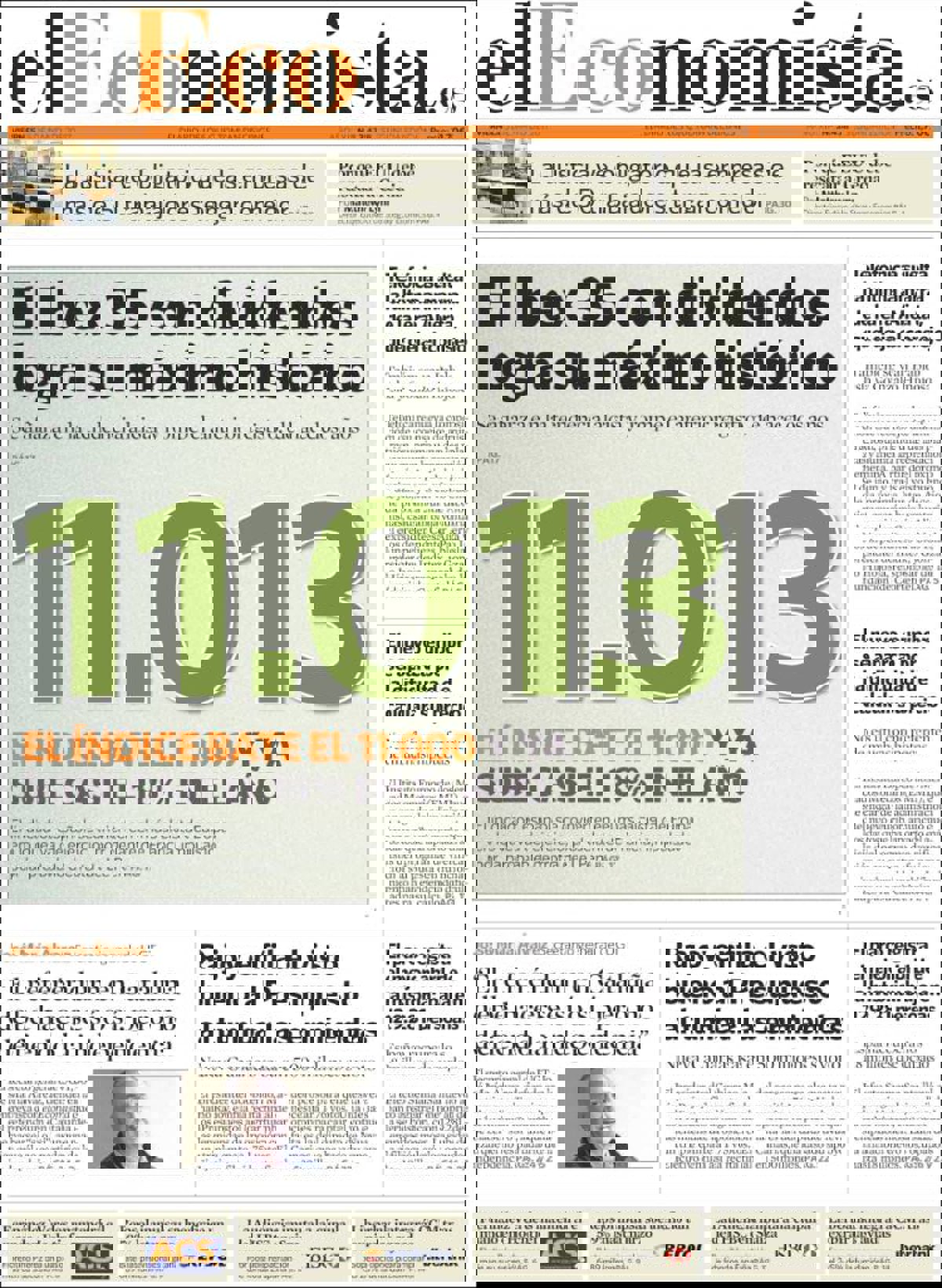 Las Portadas De Los Periódicos Económicos De Hoy Viernes 5 De Mayo