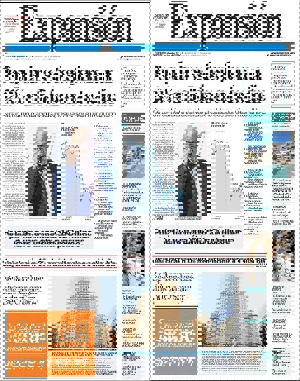 Las Portadas De Los Periódicos Económicos De Hoy Viernes 2 De Junio