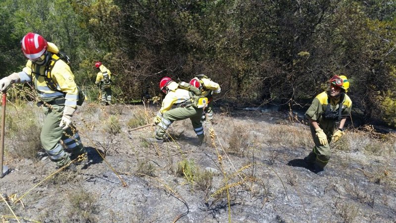Creada la categoría de bombero forestal, que incluye retenes y ...